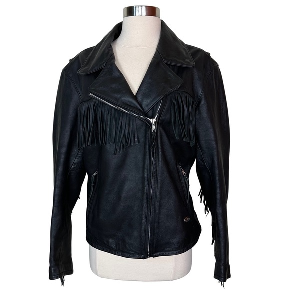Harley-Davidson | Jackets & Coats | Harley Davidson Black Leather ...
